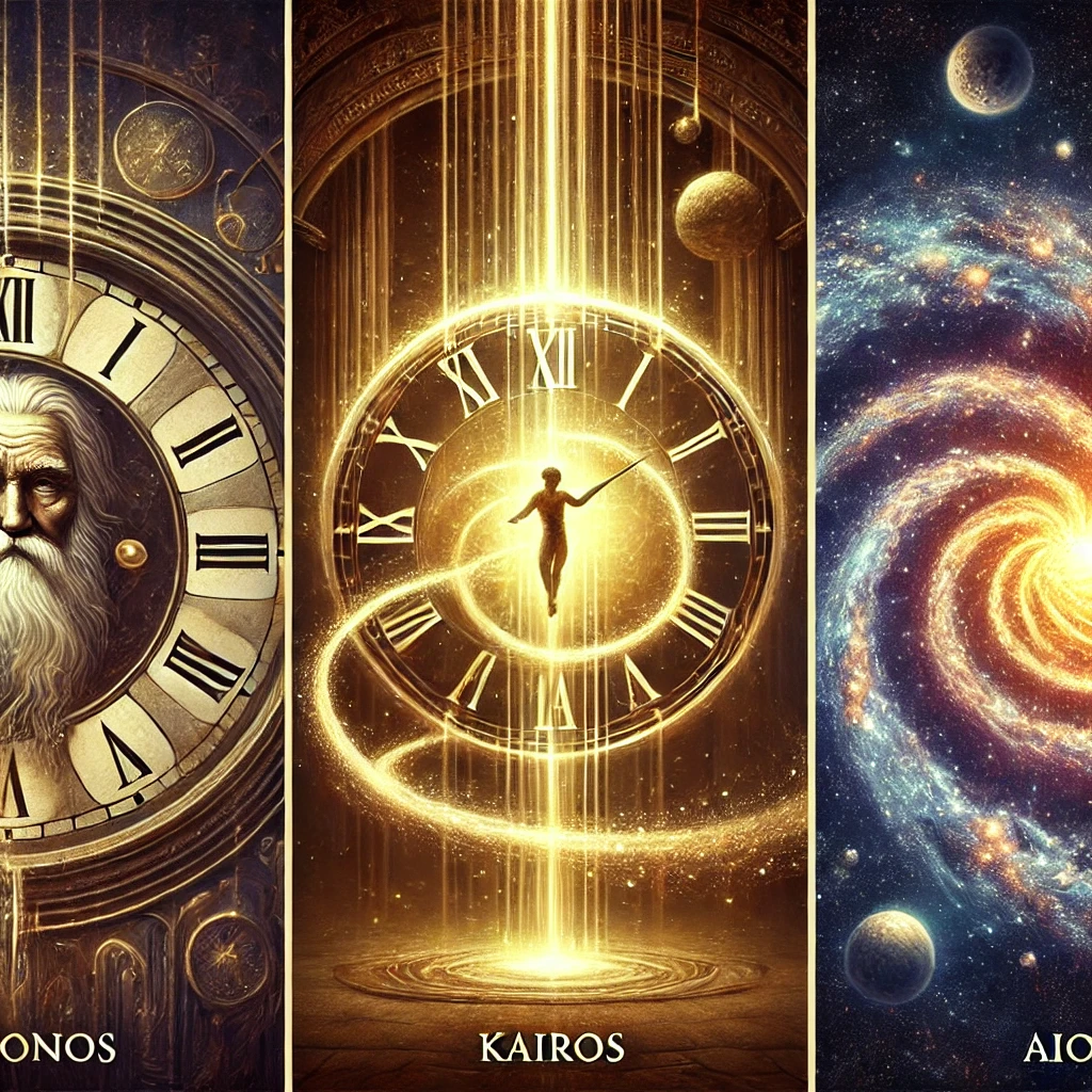 Los Tres Tiempos: Cronos, Kairós y Aión-